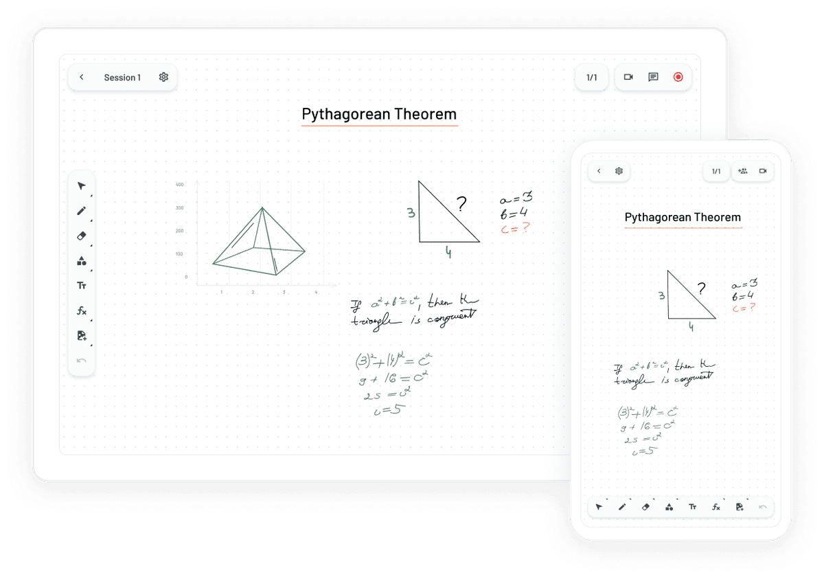 LiveBoard - Online Interactive Whiteboard App For Educators