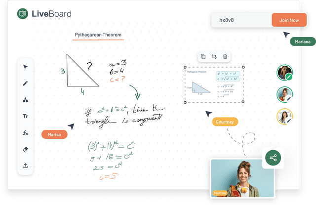 Whiteboard for teachers